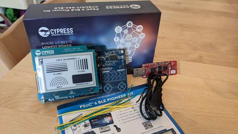 PSoC 6 BLE Pioneer Kit Specs and More